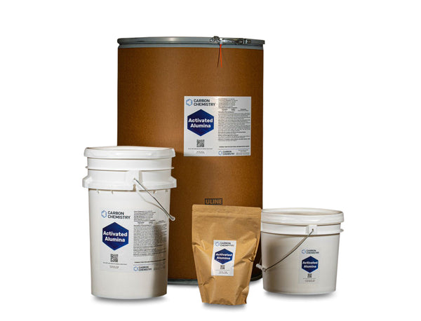 Carbon Chemistry Activated Alumina Remediation Filtration Powder - Solvent Direct